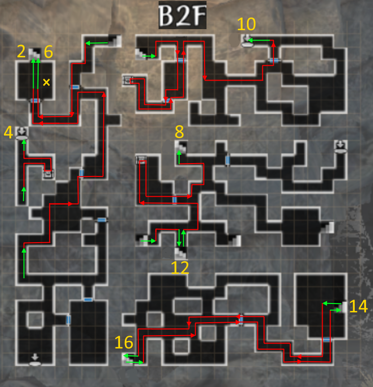 Plot of the Sand Shadow Guide - Wizardry Variants Daphne - Community Guide